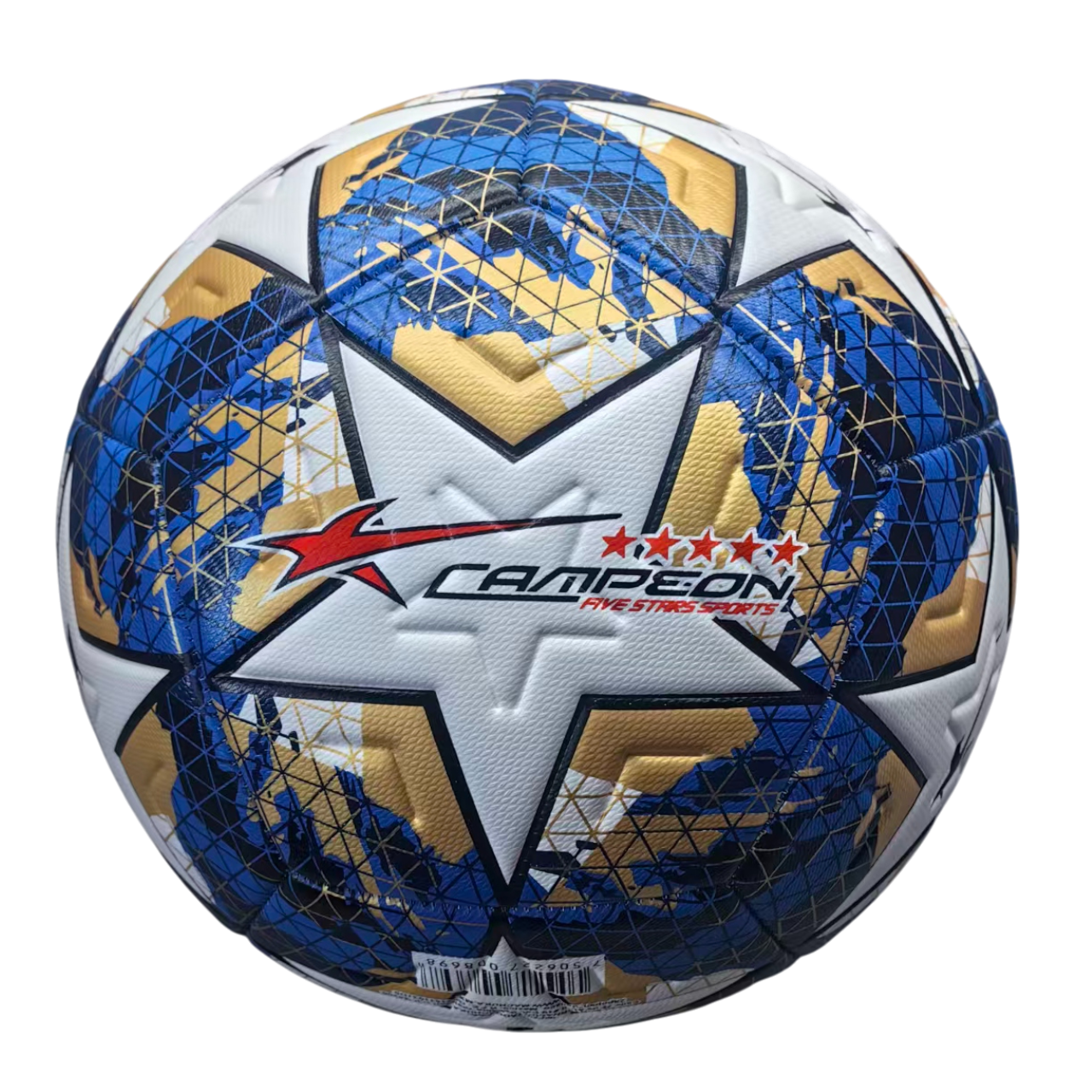 Balón Deportivo de Fútbol Alto Relieve Estrella Vortex 12 Gajos PU ...